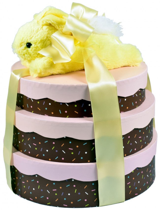 Chocolate Therapy, Easter Gift Tower With A Bunny