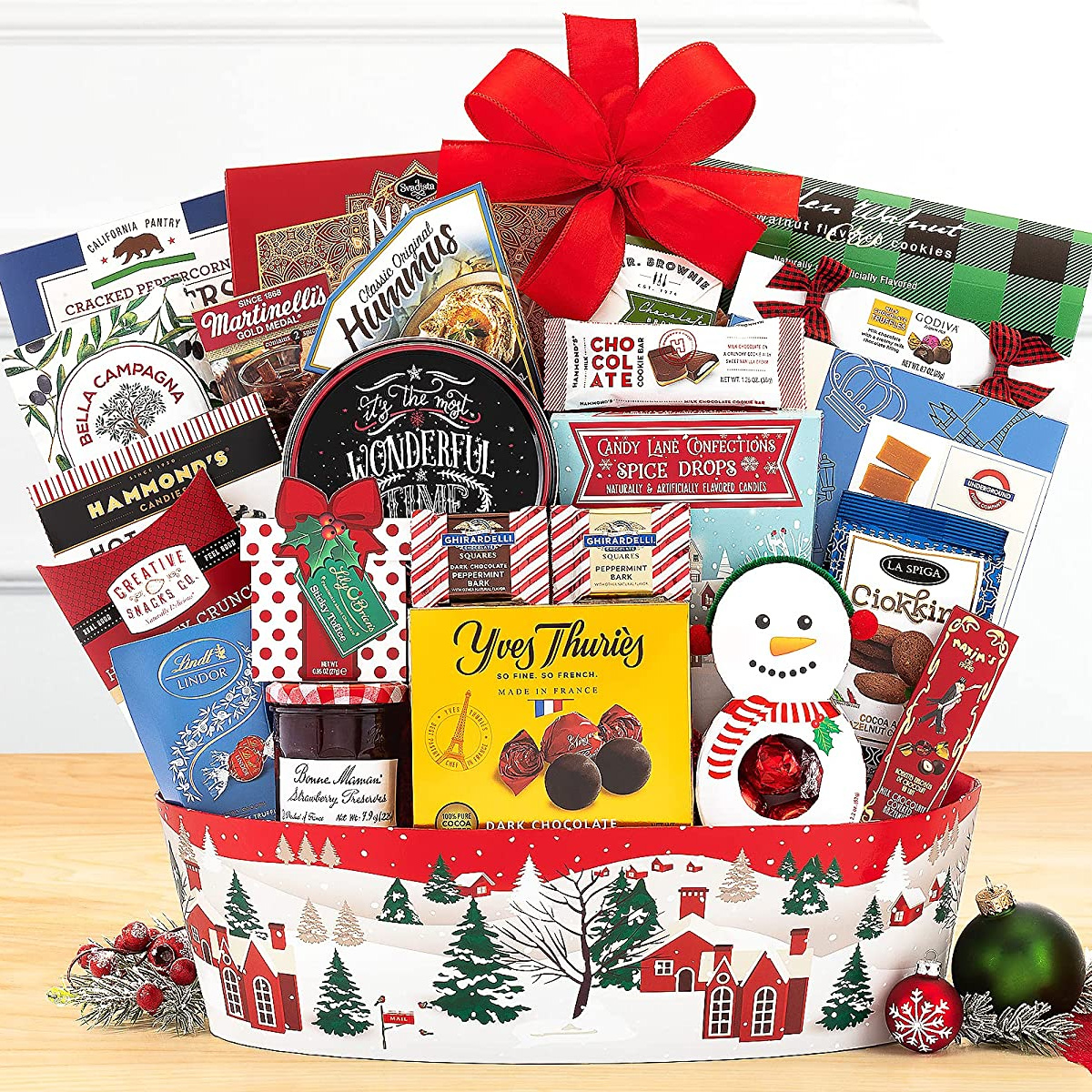 Classic Holiday Gourmet Gift Basket