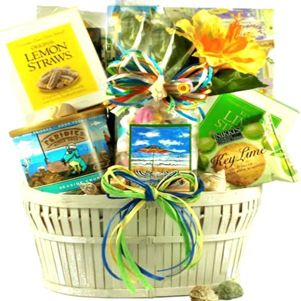 Life Is A Beach, Snacks Gift Basket